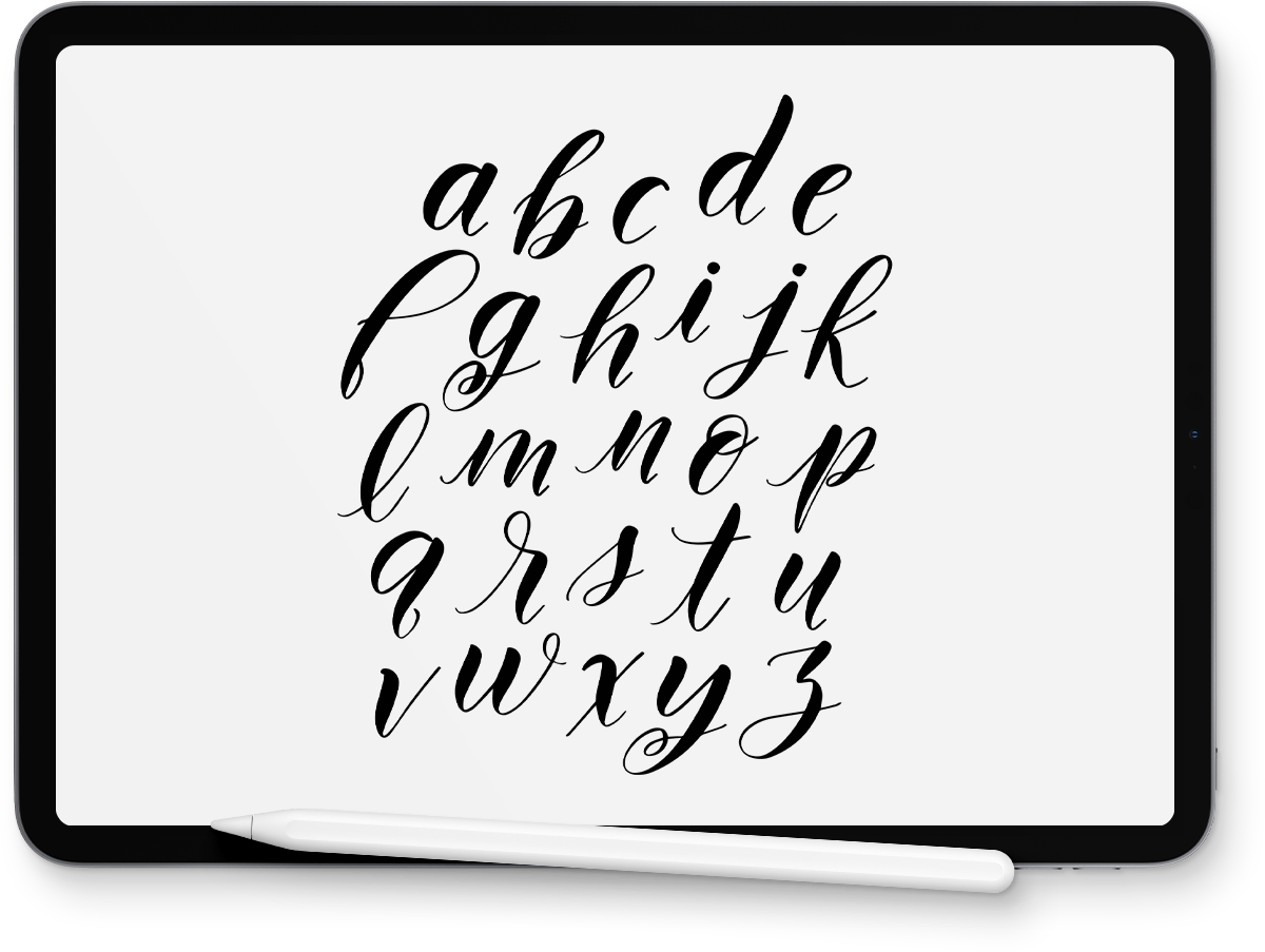 The Best Free Procreate Calligraphy Brushes | By Amanda Kay